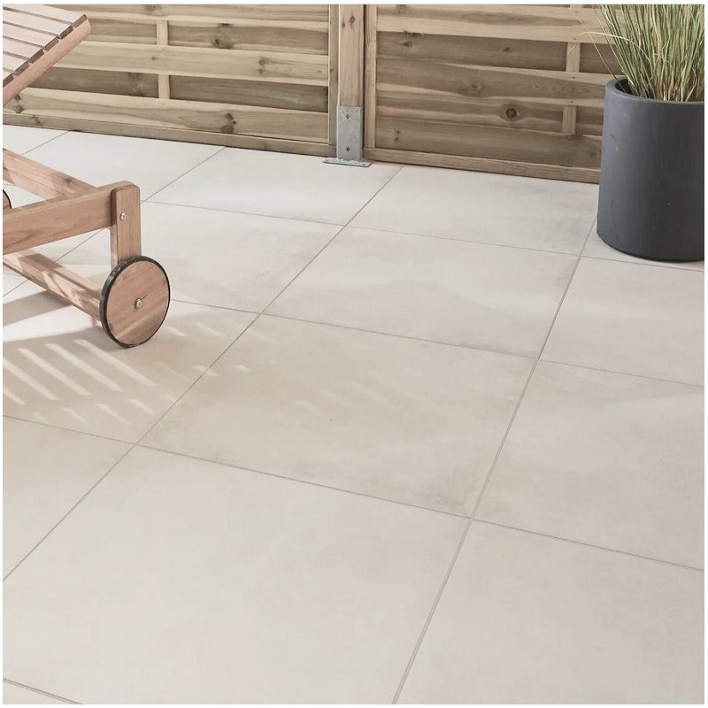 Dalle sur plots pour une terrasse - Concept Mosaïque