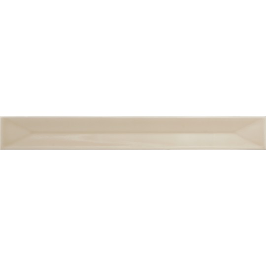 Zellige à relief beige sable brillant - Grande longeur - Vitral Axis Sand