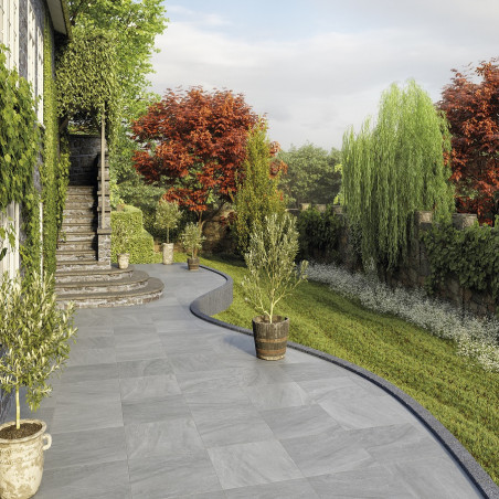 Dalle sur plots pour une terrasse - Concept Mosaïque