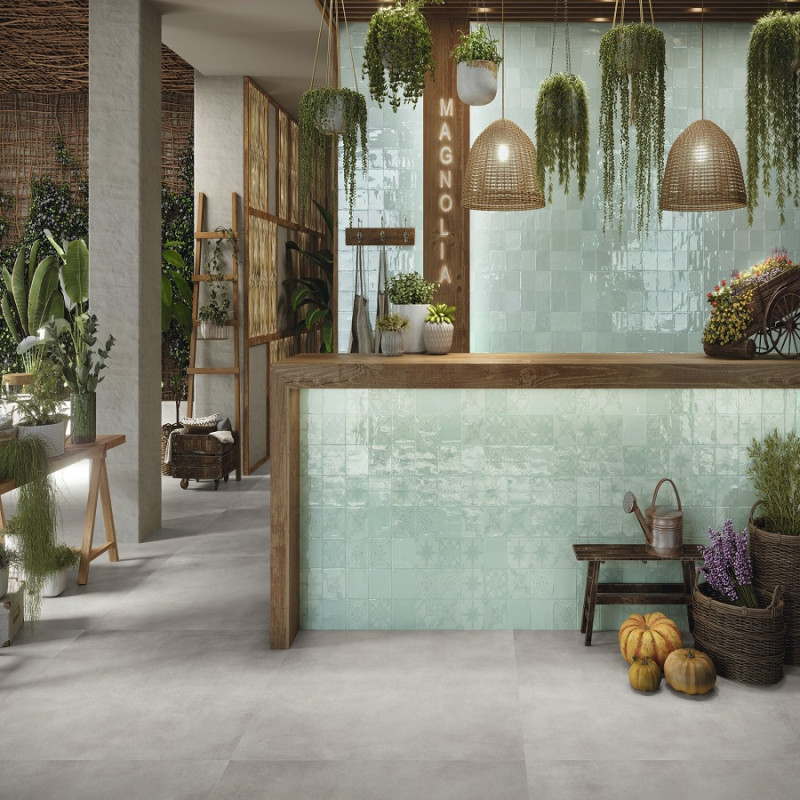 Carrelage SOL EFFET BETON CONCRETE GREY 60x60 cm |CONCEPT MOSAIQUE