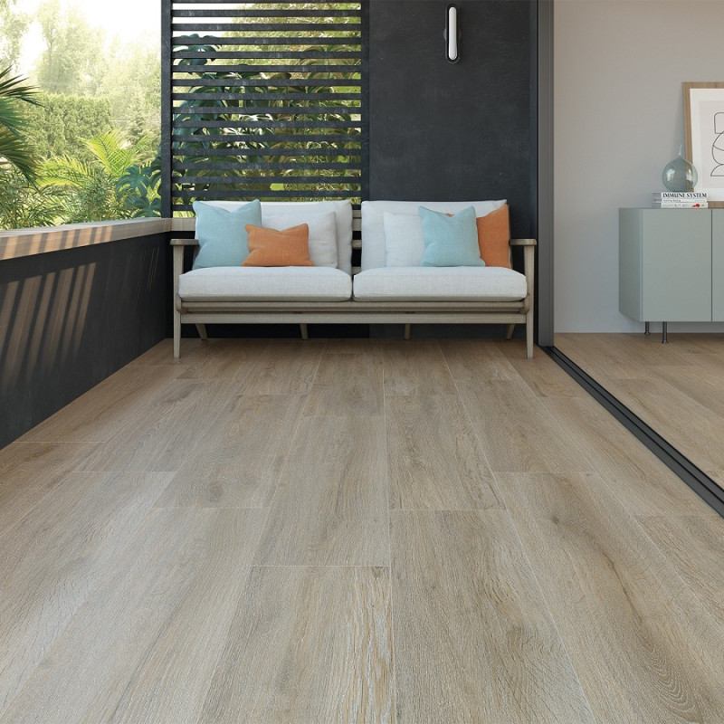 Dalles sur plot 61x61 effet pierre antidérapantes R11 | concept mosaique